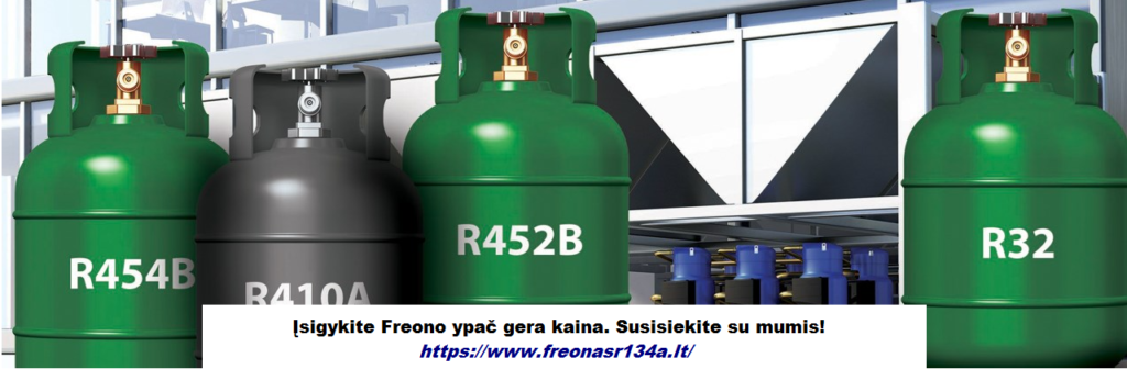 Freonas R32 – Geriausia Kaina | Freonas R134a
